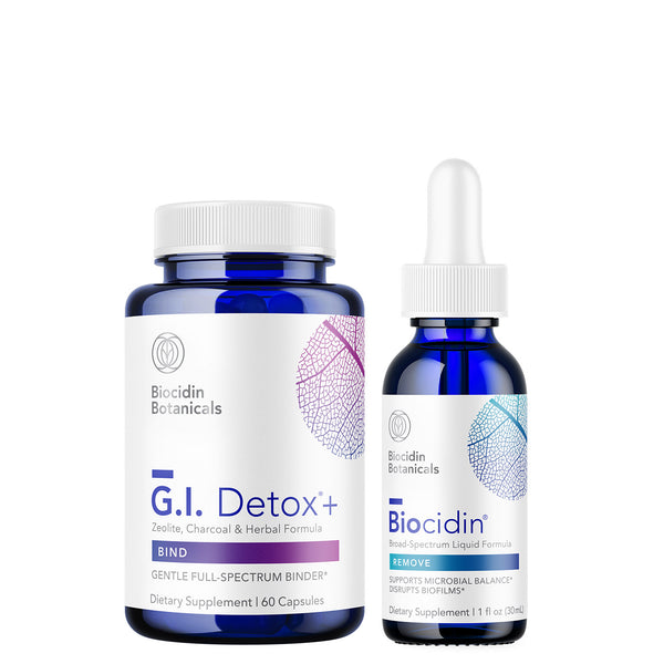 Feel Good Gut Bundle with Liquid – Biocidin Botanicals