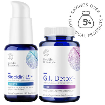 GI Detox+® - Zeolite, Charcoal & Herbal Formula – Biocidin Botanicals